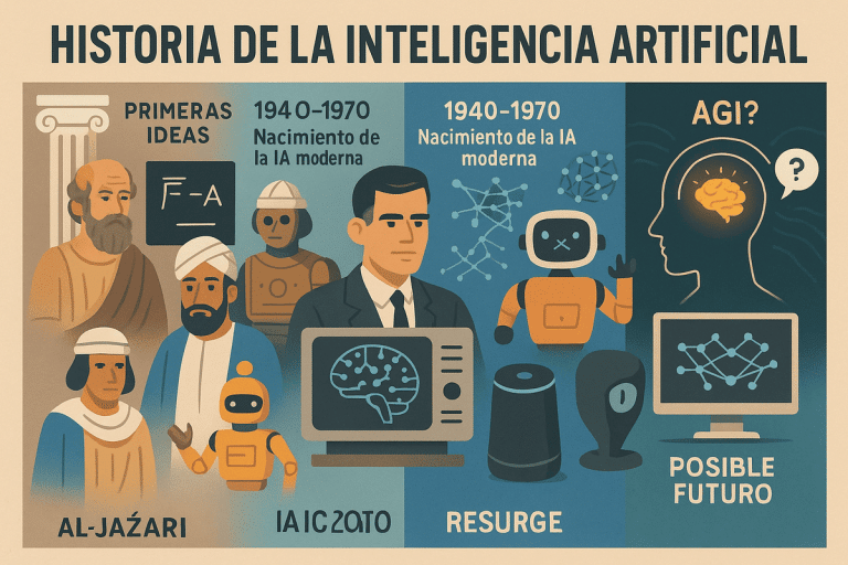 Historia del desarrollo de la IA: Desde sus orígenes hasta el futuro ...