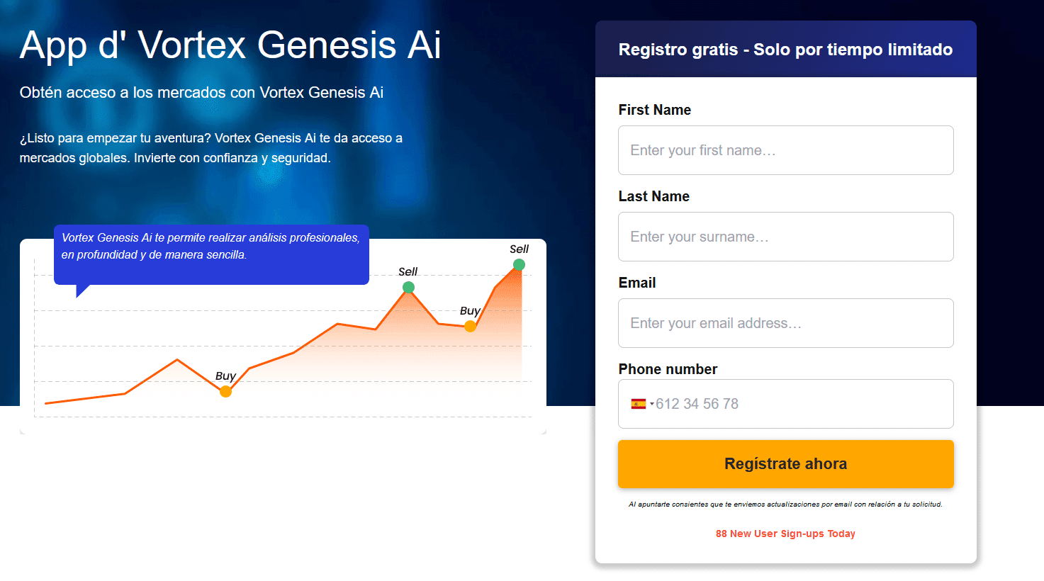 Vortex Genesis AI: plataforma de trading y análisis financiero - AI Blog