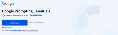 Nuevo Curso de Google para escribir Prompts de IA: Aprende en 5 Pasos ...